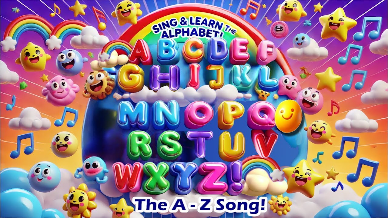 The A-Z Song | Fun Alphabet Song for Kids and Toddler | Learn ABCs ...