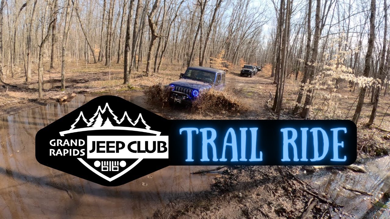 Grand Rapids Jeep Club Trail Ride (Apr 2023) - YouTube