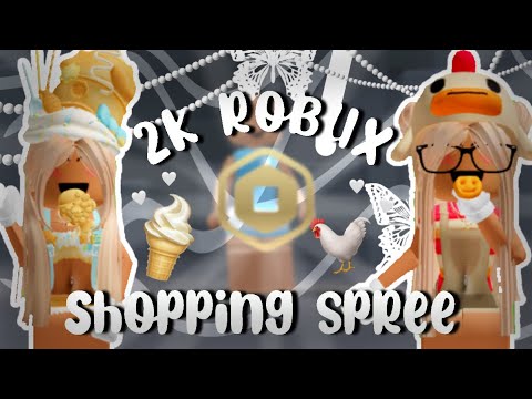 2K ROBUX SHOPPING SPREE - YouTube