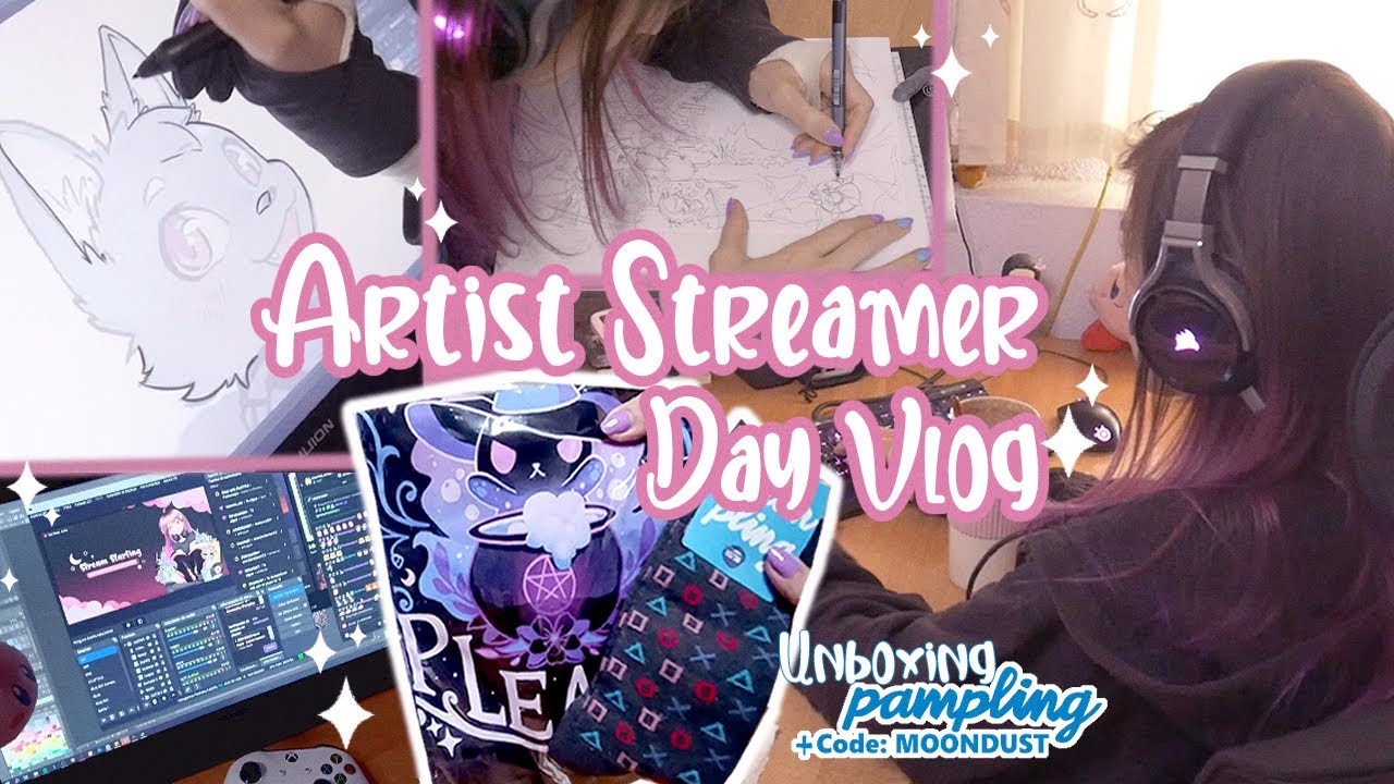 Vlog | Artist Streamer Day - YouTube