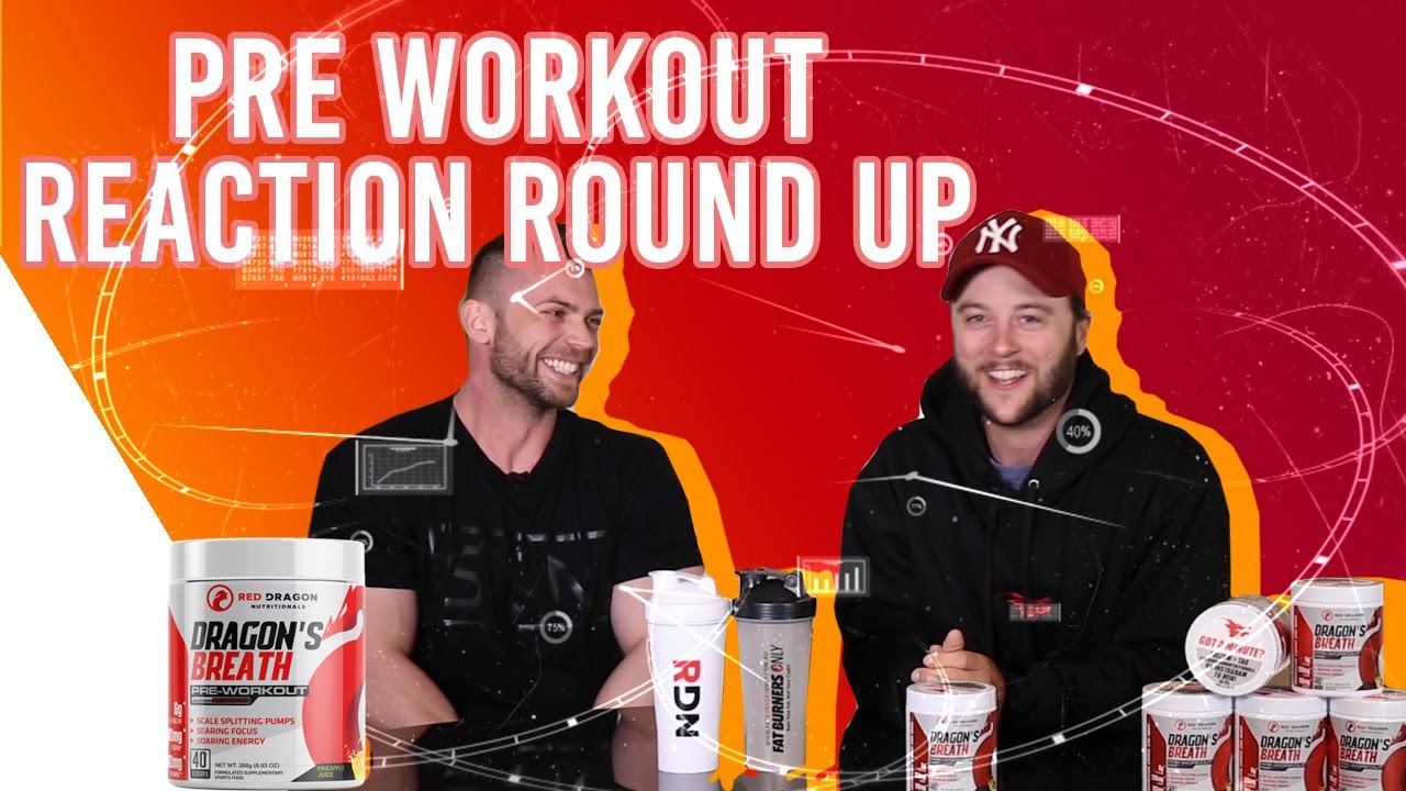 Pre Workout Real Time Reaction: Round up - YouTube