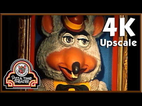 Chuck E. Cheese’s Pizza Time Theatre, 4K Portrait Animatronics (1st Store) San Jose, California 1979