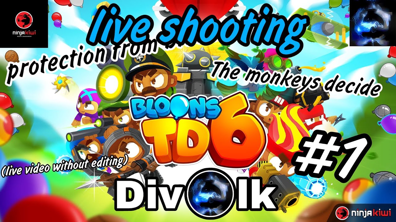 Round 100! BAD Bloons TD 6 Divolk Gameplays #1 (Live video without ...