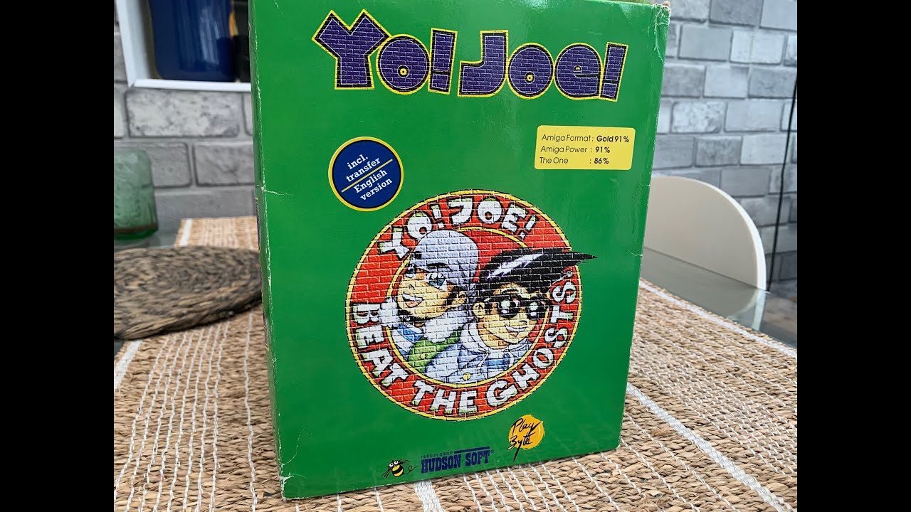 UNBOXING YO! JOE! AMIGA GAME *BIG BOX* MY AMIGA COLLECTION - YouTube
