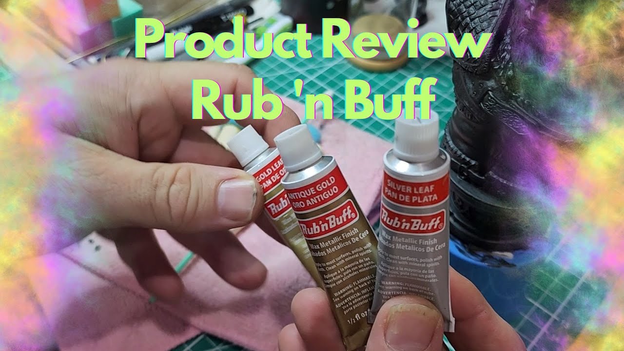 Product Review Rub 'n Buff Product Review and Demonstration - YouTube