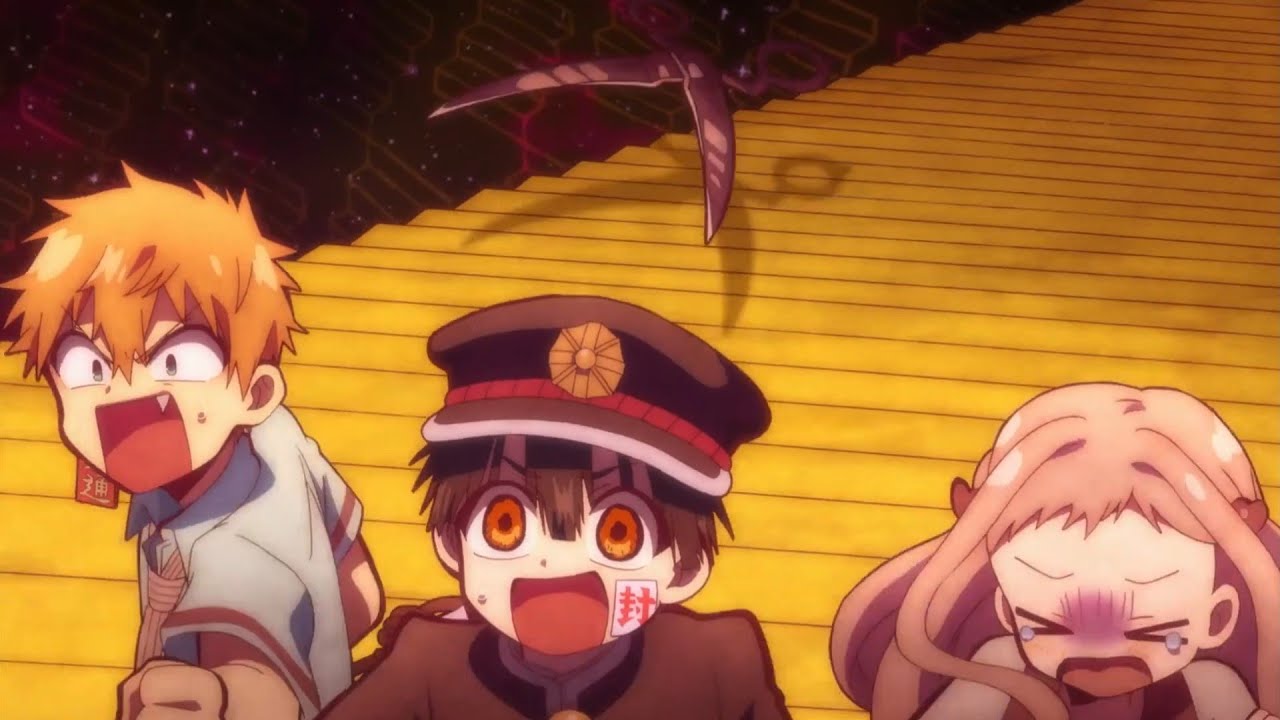 Jibaku Shounen Hanako Kun Episode 3 (Review) Spirit Worlds Are Crazy ...