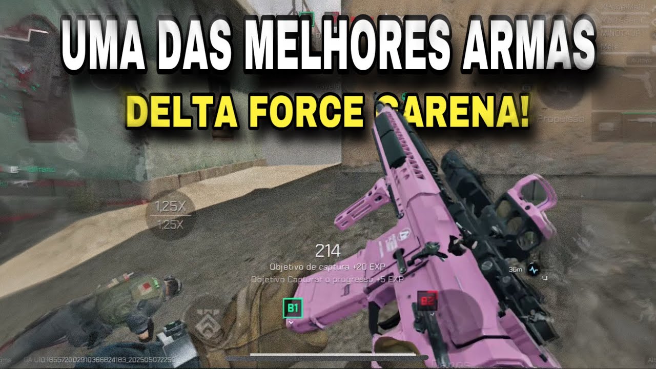 NO RECOIL NO DELTA FORCE MOBILE? UMA DAS MELHORES ARMAS COM BAIXO RECUO ...