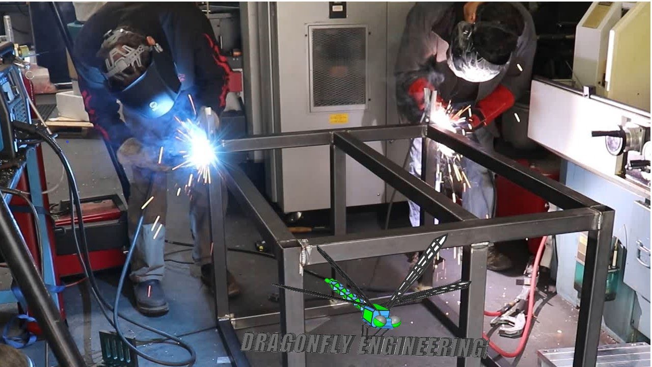 ROBOT WORK CELL TABLE - YouTube