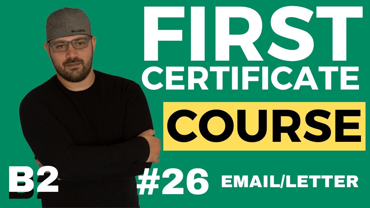 B2 First Course - Email/Letter Writing Tips - Lesson 26 | Cambridge ...
