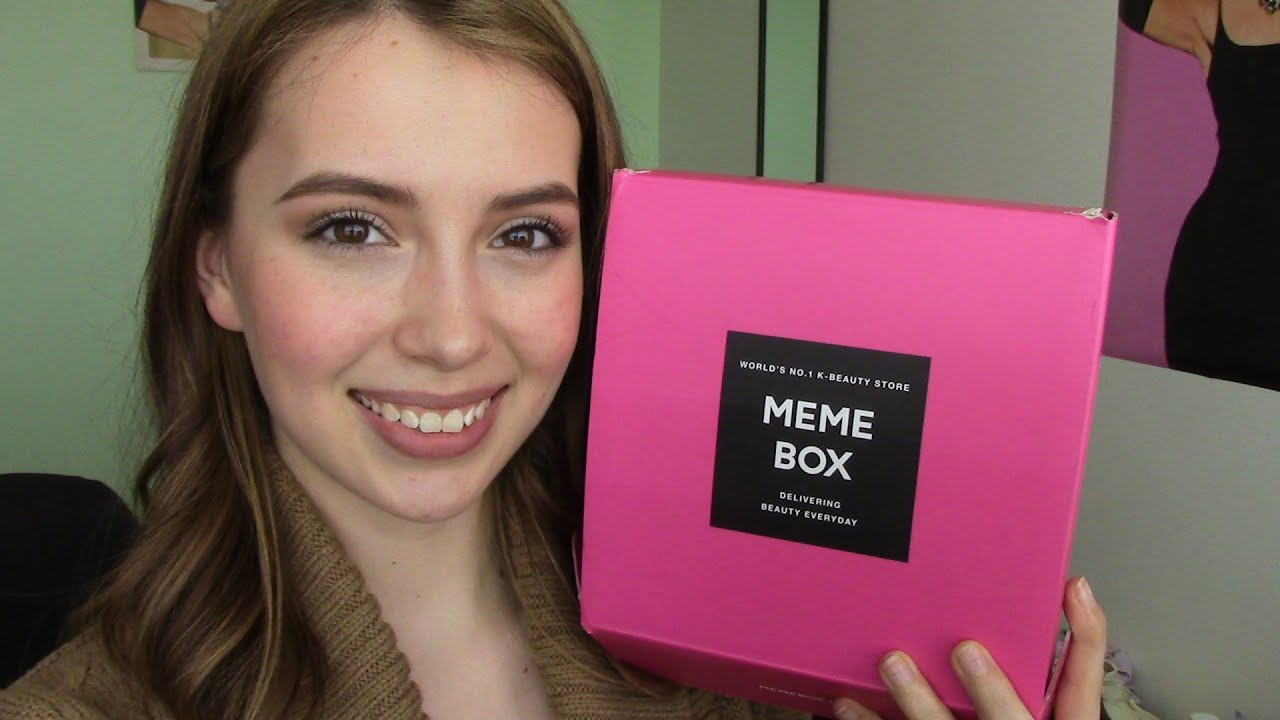 MEMEBOX Unboxing! - YouTube