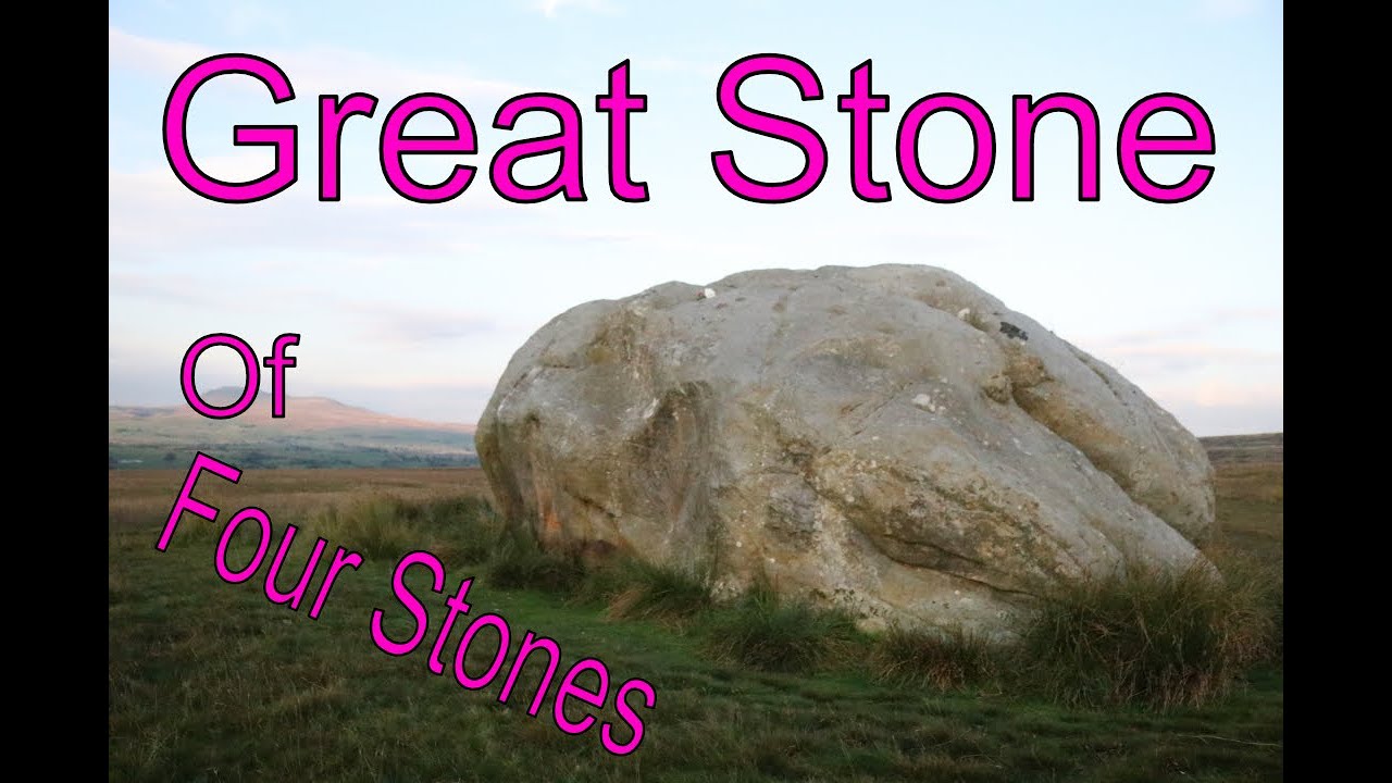 The Great Stone of Fourstones in Yorkshire/Lancashire Borders - YouTube