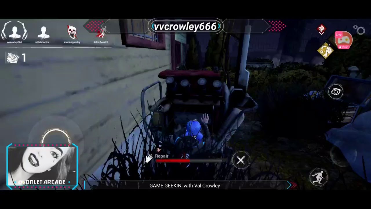 GAME GEEKIN' with Val Crowley - DBD - YouTube