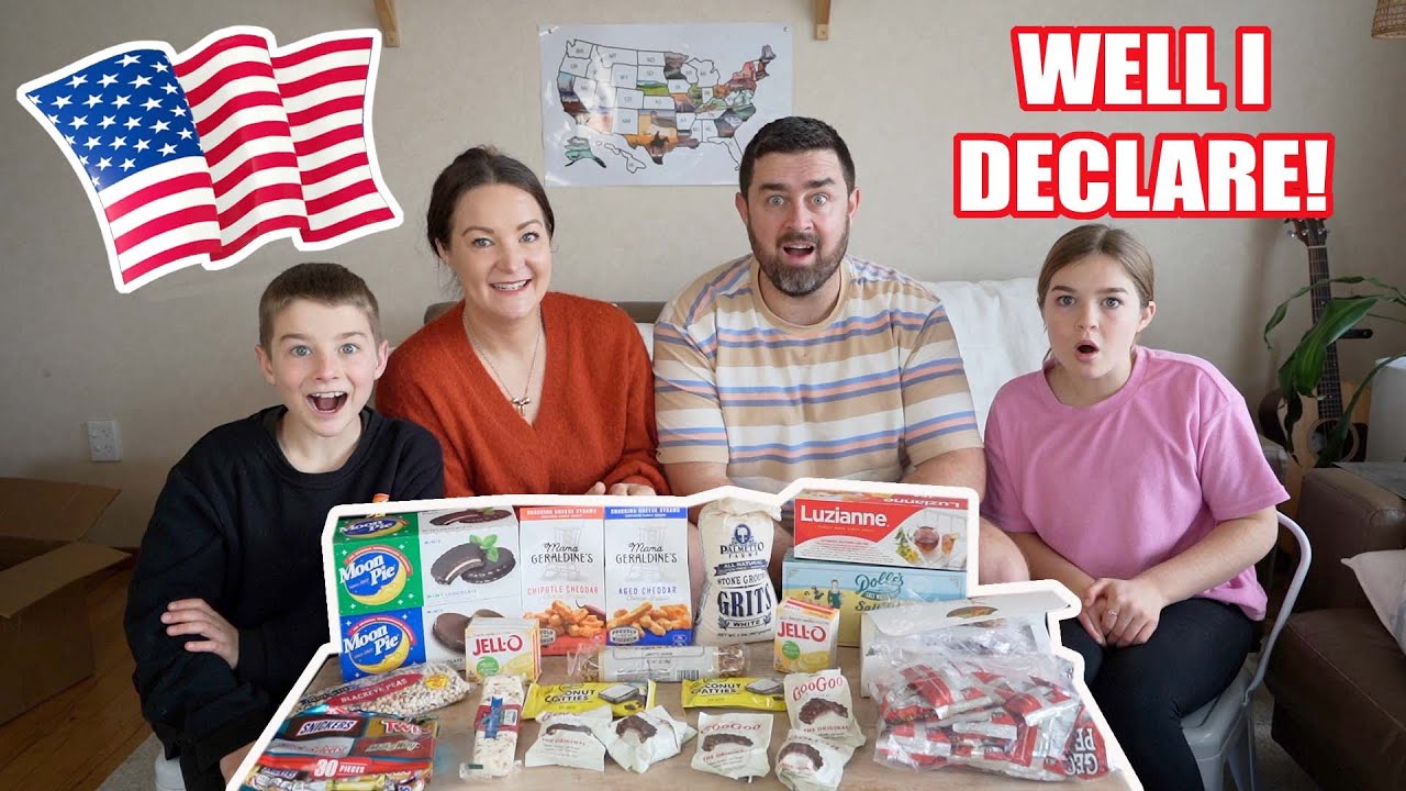 New Zealand Family Try SOUTHERN Snacks For The First Time (MOON PIES ...