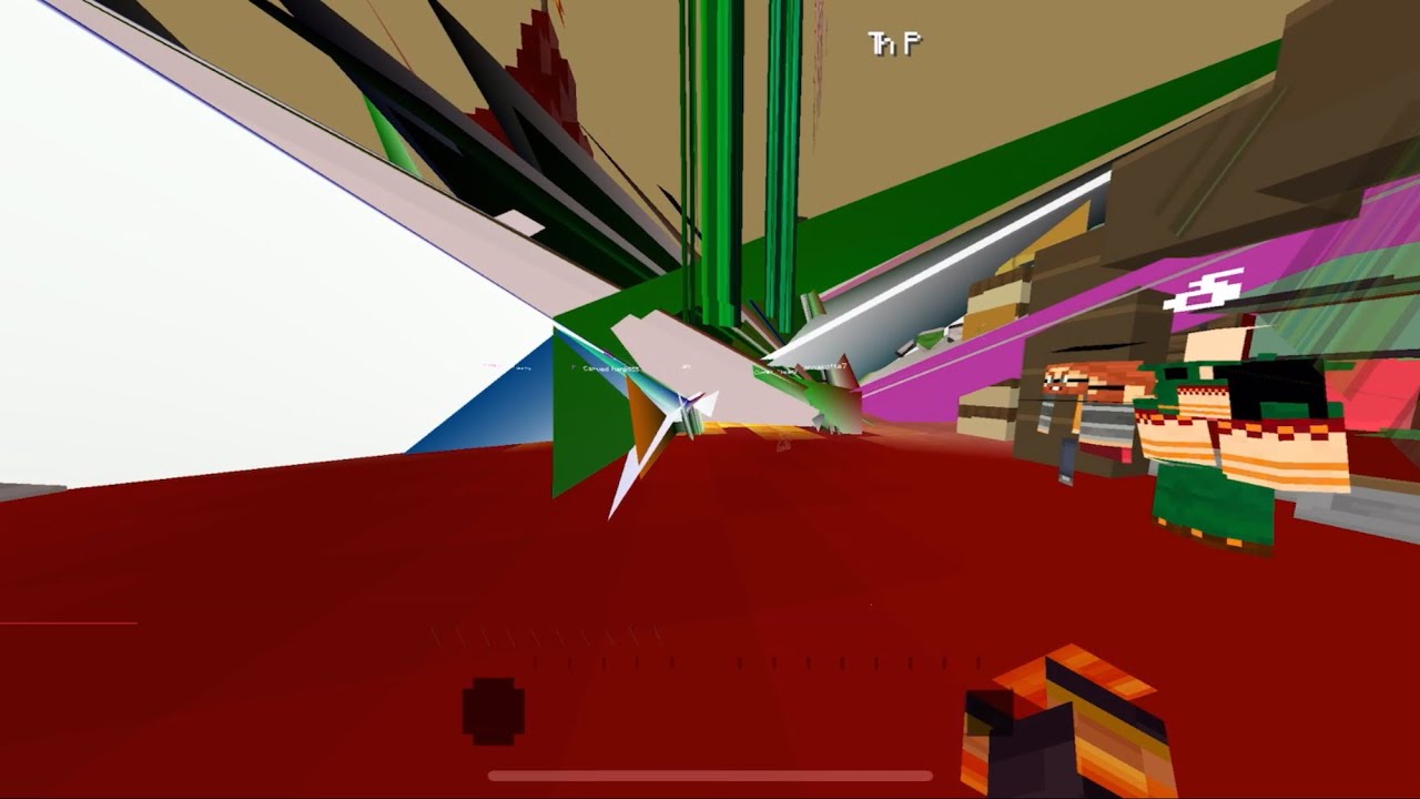 A glitch in the Minecraft matrix - YouTube