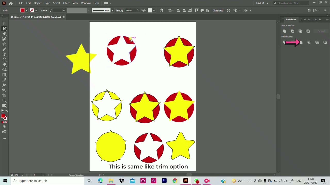 How To Use Pathfinder In Adobe Illustrator YouTube How To Use Pathfinder In Adobe Illustrator YouTube