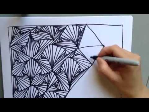 Copia de How to draw paradox tangle patter - YouTube