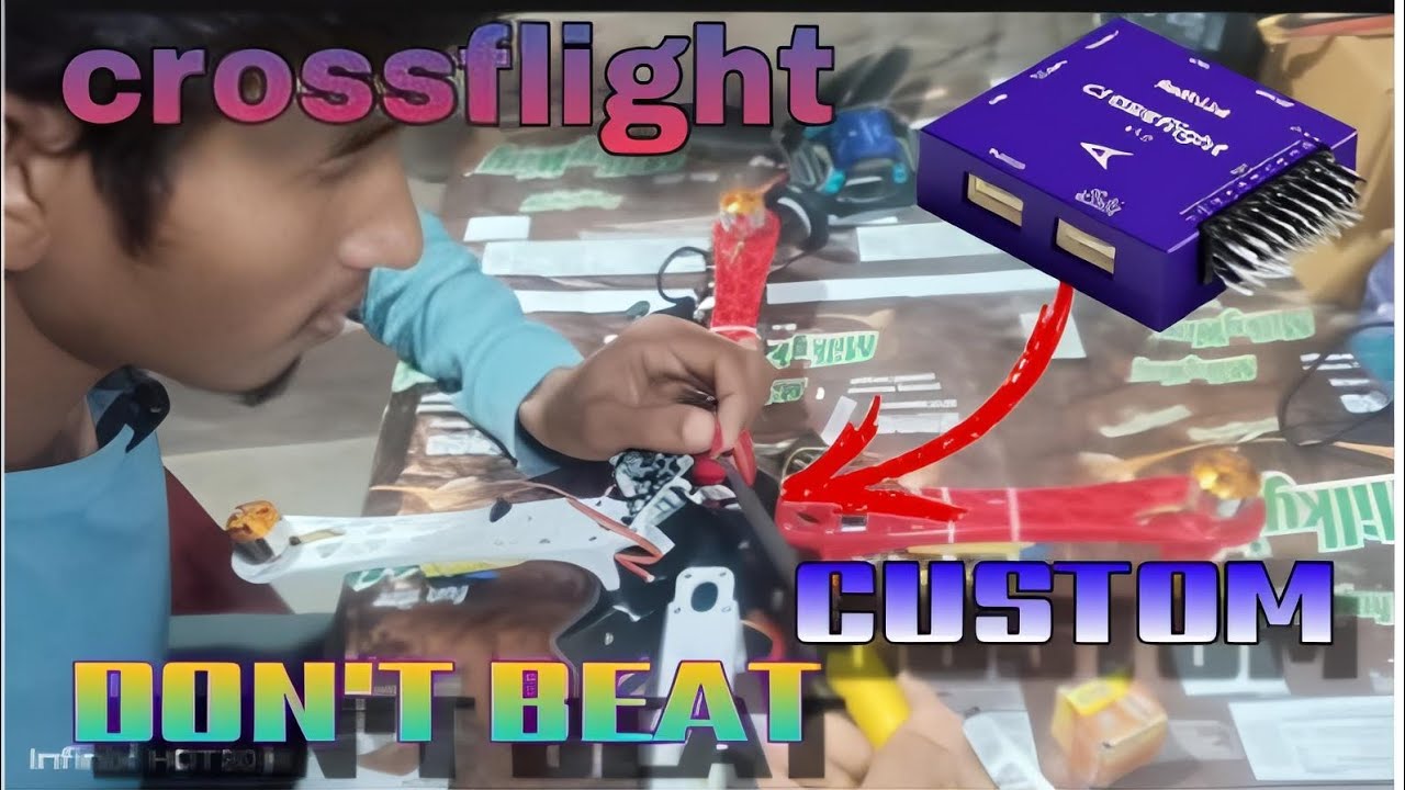 DRONE SETUP NEW MAKING VIDEO crossflight is flat controller # ...