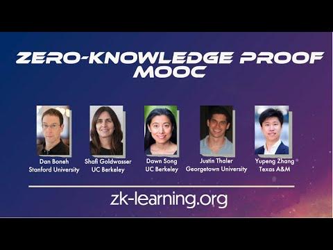ZKP MOOC Lecture 1: Introduction and History of ZKP - YouTube