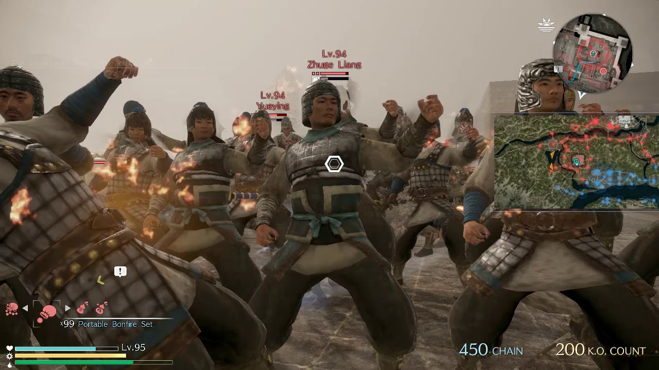 DW9 - The True New Hefei Castle (Zhu Ran/Sansetsukon DLC) - YouTube