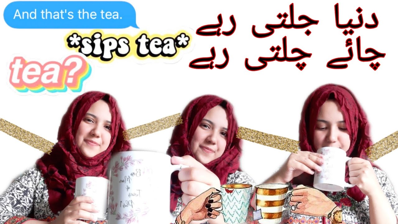 Chaye shaye in our style , Pakistani Youtubers Jamming on a cup of tea ...