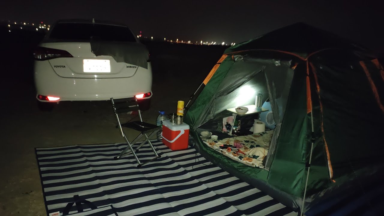 Al Mirfa - Abu Dhabi Camping - YouTube