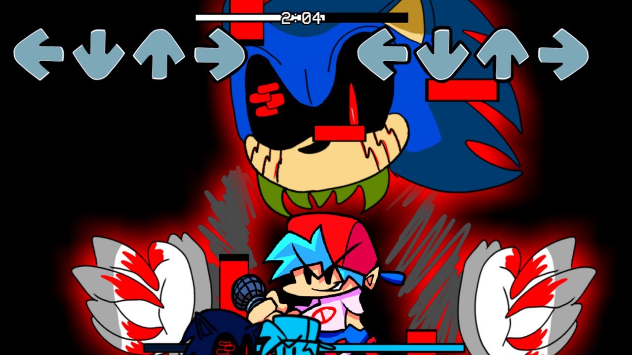 Vs Sonic.exe Red Ring Nightmare Full Week | Friday Night Funkin' - YouTube