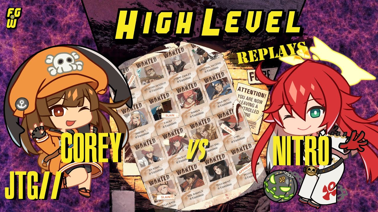 GGST × JTg Corey «May» vs Nitro «Jack-O» | High Level Guilty Gear ...