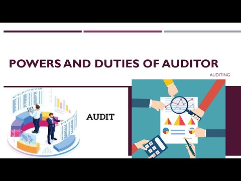 Auditing || long question (15 marks) powers and duties of auditor ...