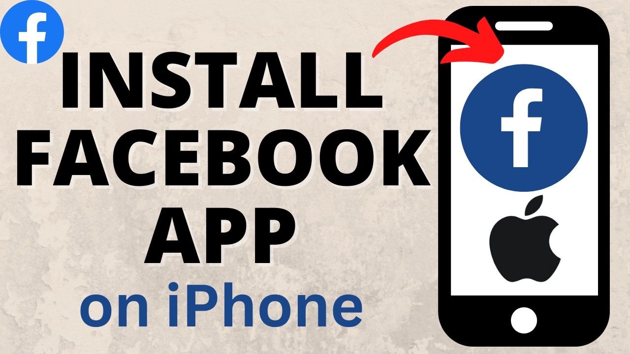 How to Install Facebook App on iPhone - YouTube