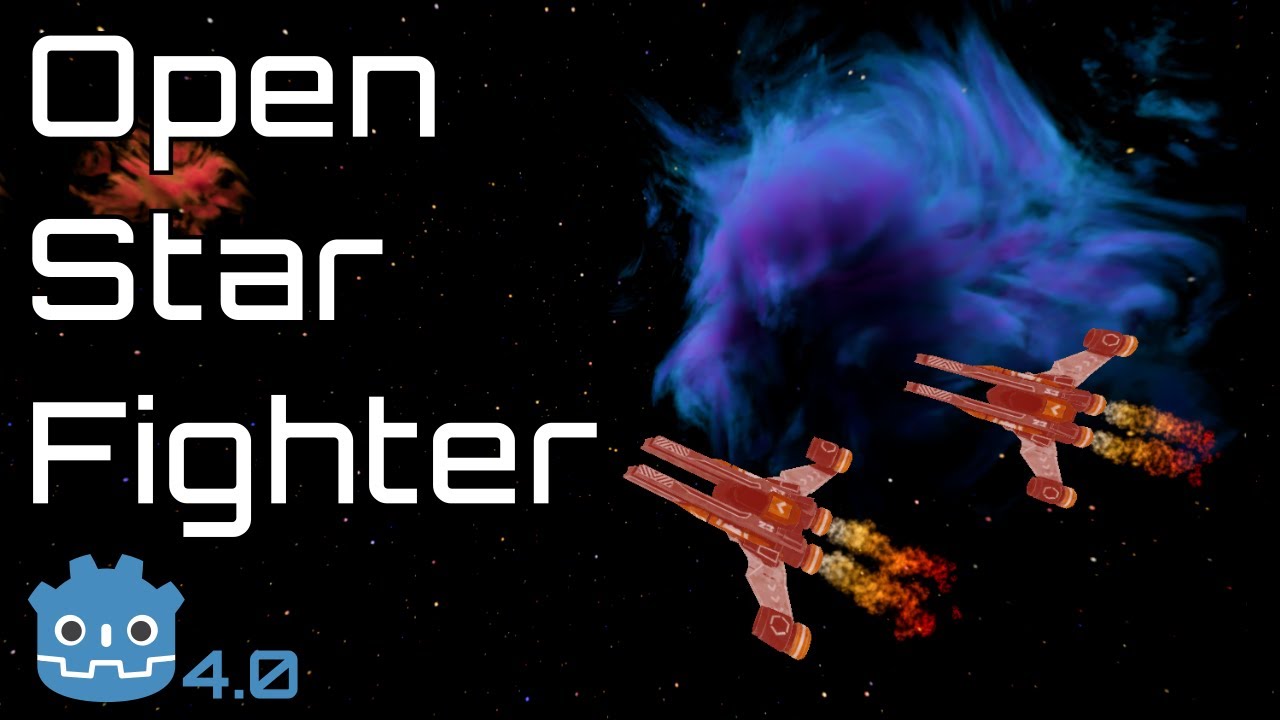 Open source space fighter game | Godot 4.0 - YouTube