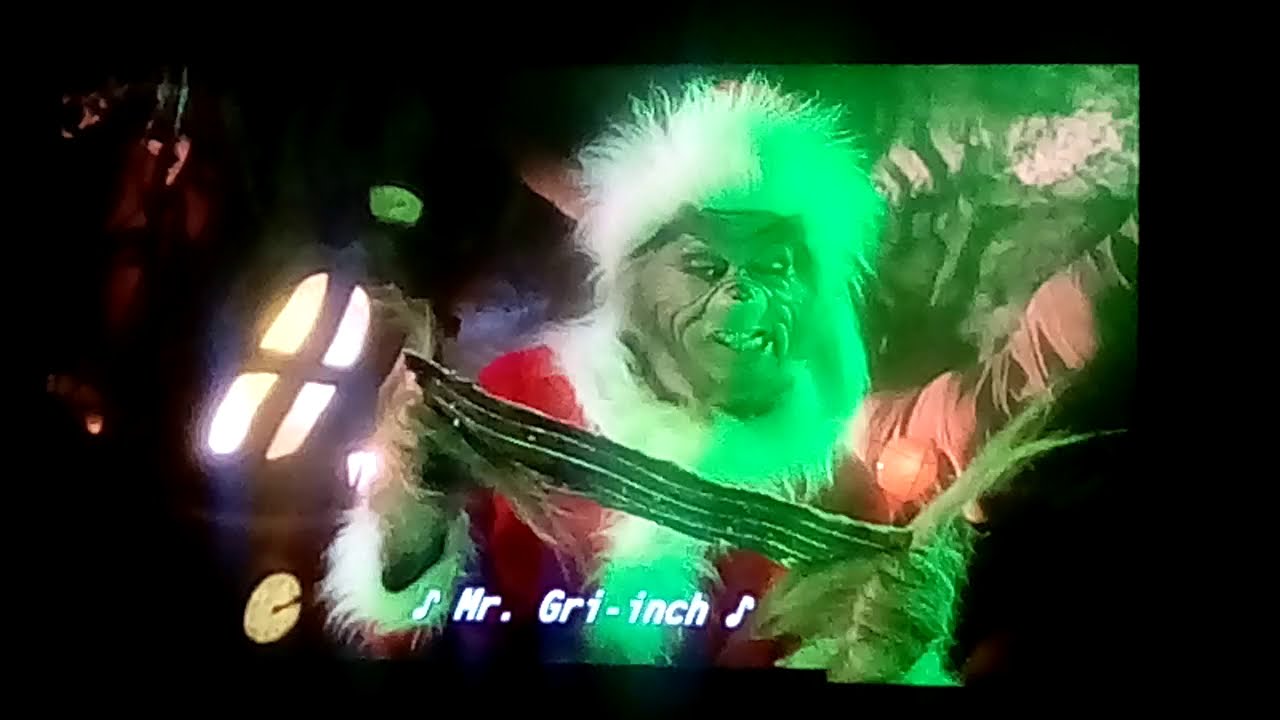 How The Grinch Stole Christmas movie scene with " You're A Mean One Mr ...