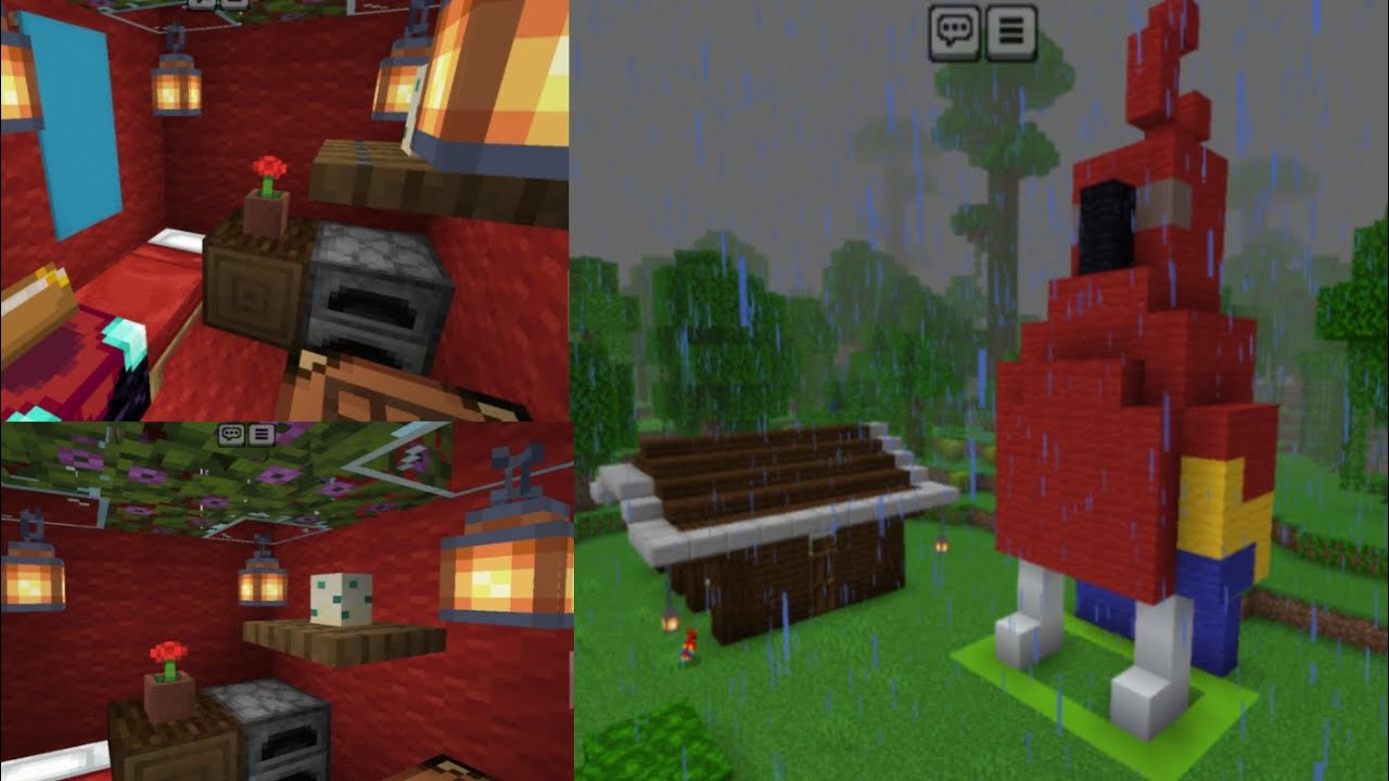 HOW TO BUILD A GIANT PARROT HOUSE IN MINECRAFT! - YouTube