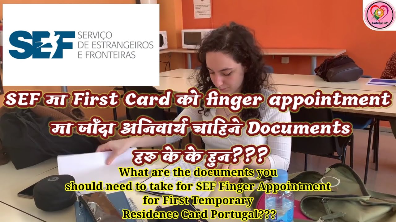 Important Documents To Submit In SEF Appointment For The First ...