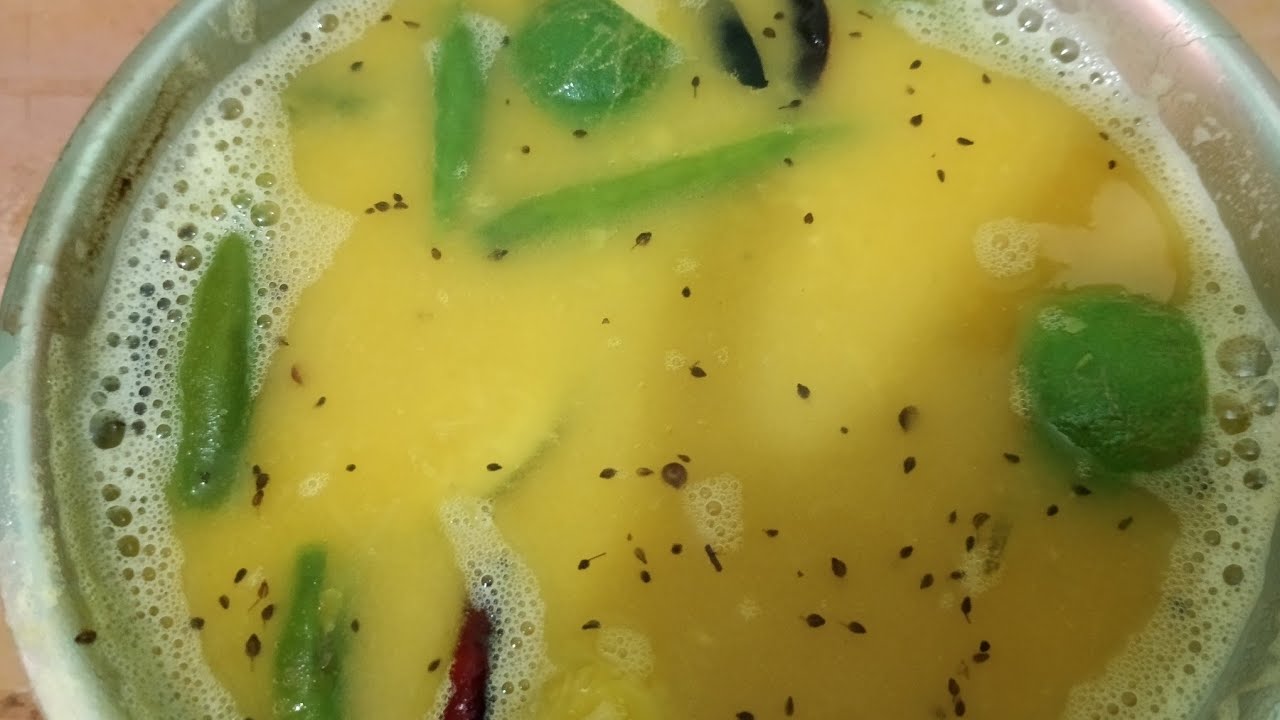 gondhoraj lebu dal | gondhoraj dal recipe | gondhoraj lebu diye dal ...