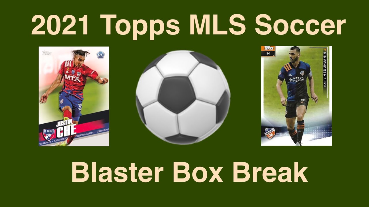 2021 Topps MLS Soccer Blaster Box - MLB Lockout edition - YouTube