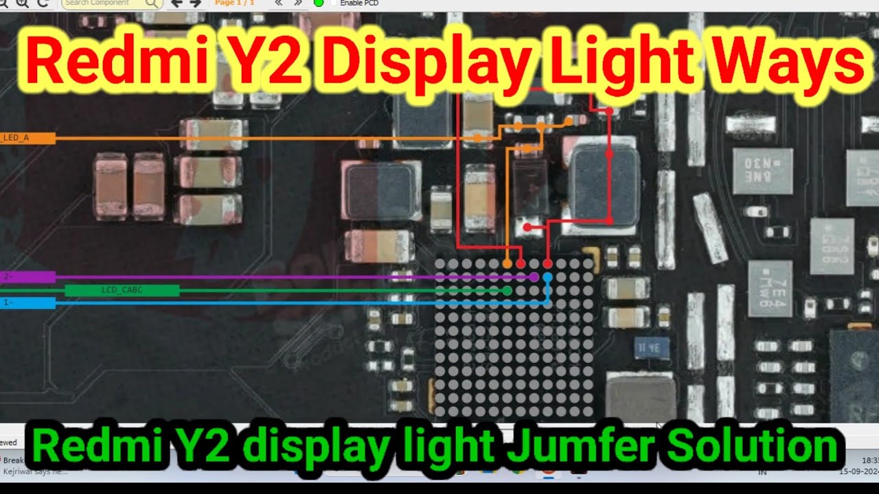 Redmi Y2 Display light Way || Display लाइट नही आ रही क्या करे। - YouTube