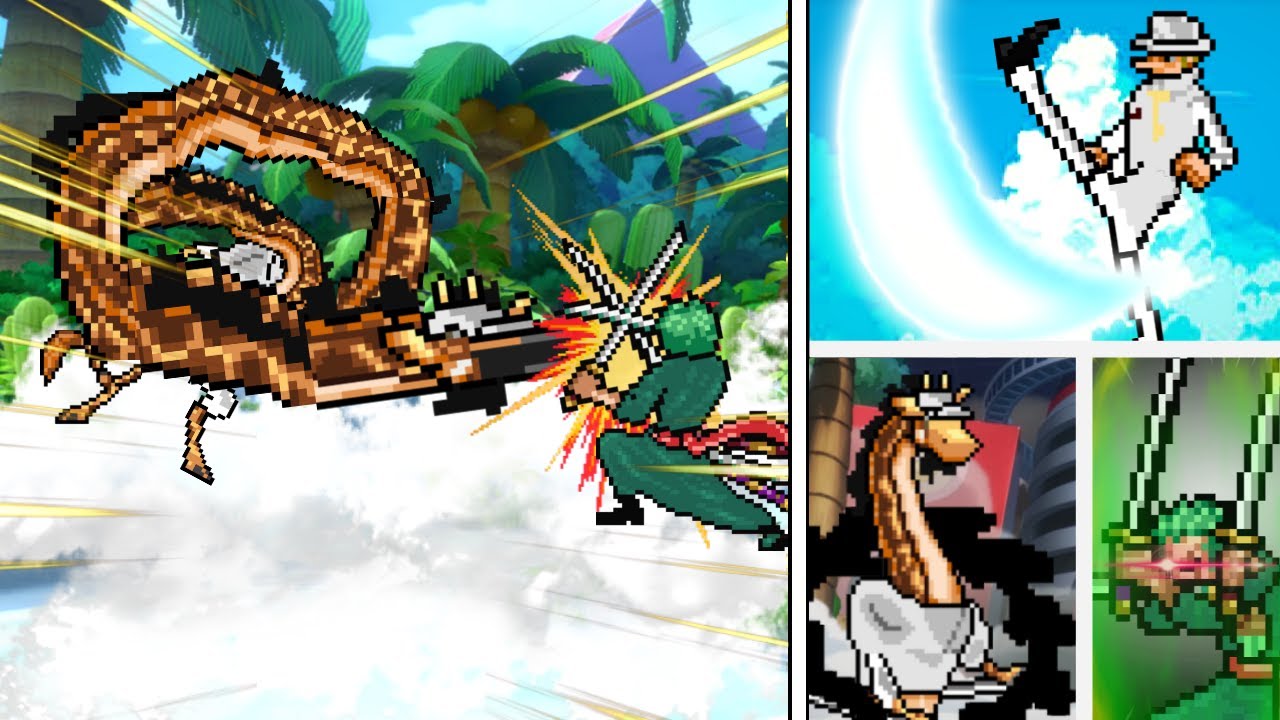 ZORO VS KAKU | MUGEN | Awakened Giraffe Vs. Zoro - YouTube