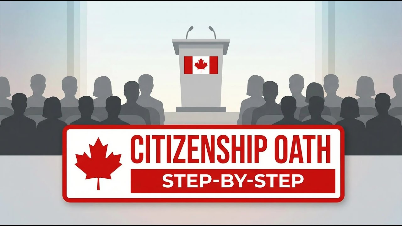 Canada Citizenship Oath Ceremony Explained | Step-by-Step Guide (Before ...