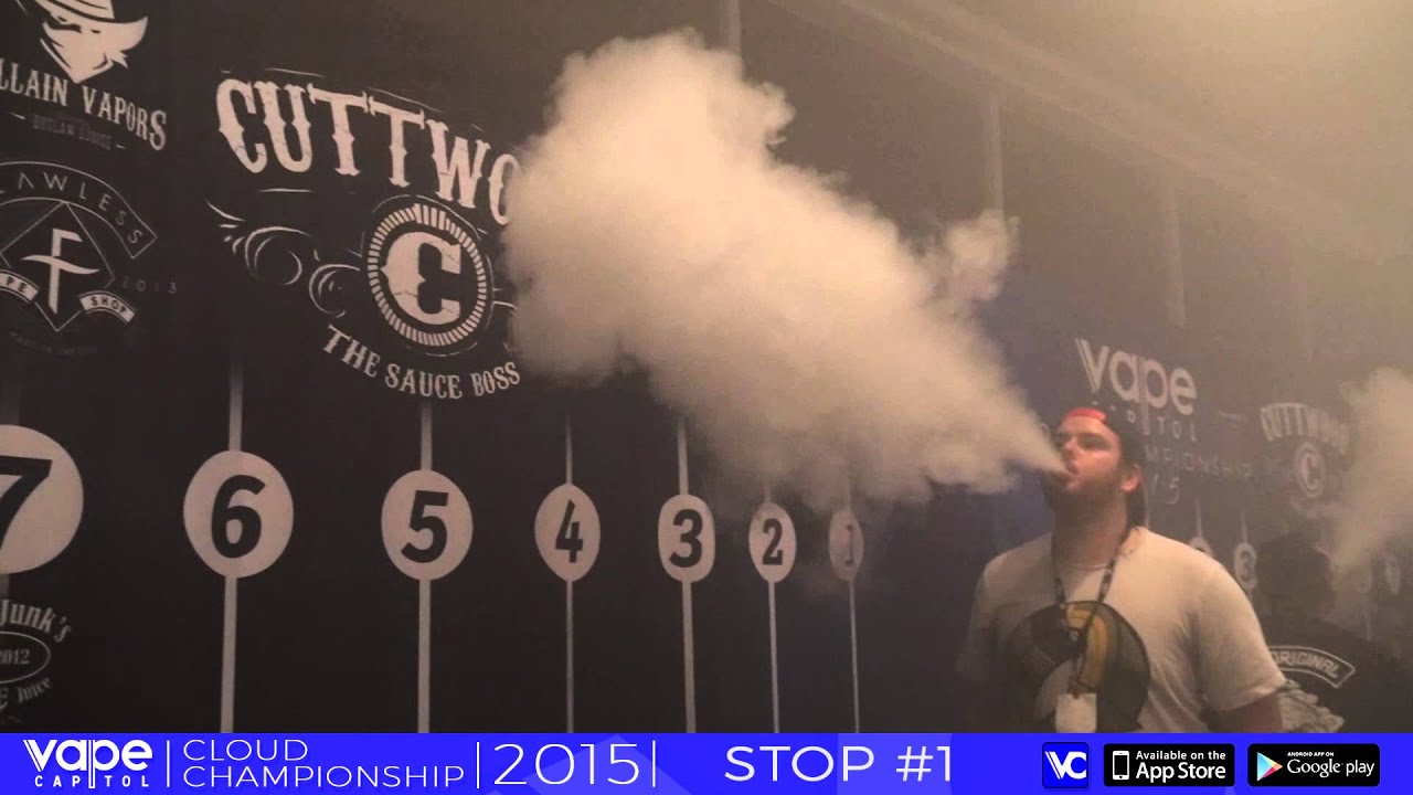 VC Cloud Championships - The Vape Theory - Men's Cloud - YouTube