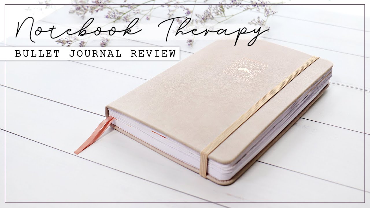 Notebook Therapy A5 Bullet Journal Review + Comparison - YouTube