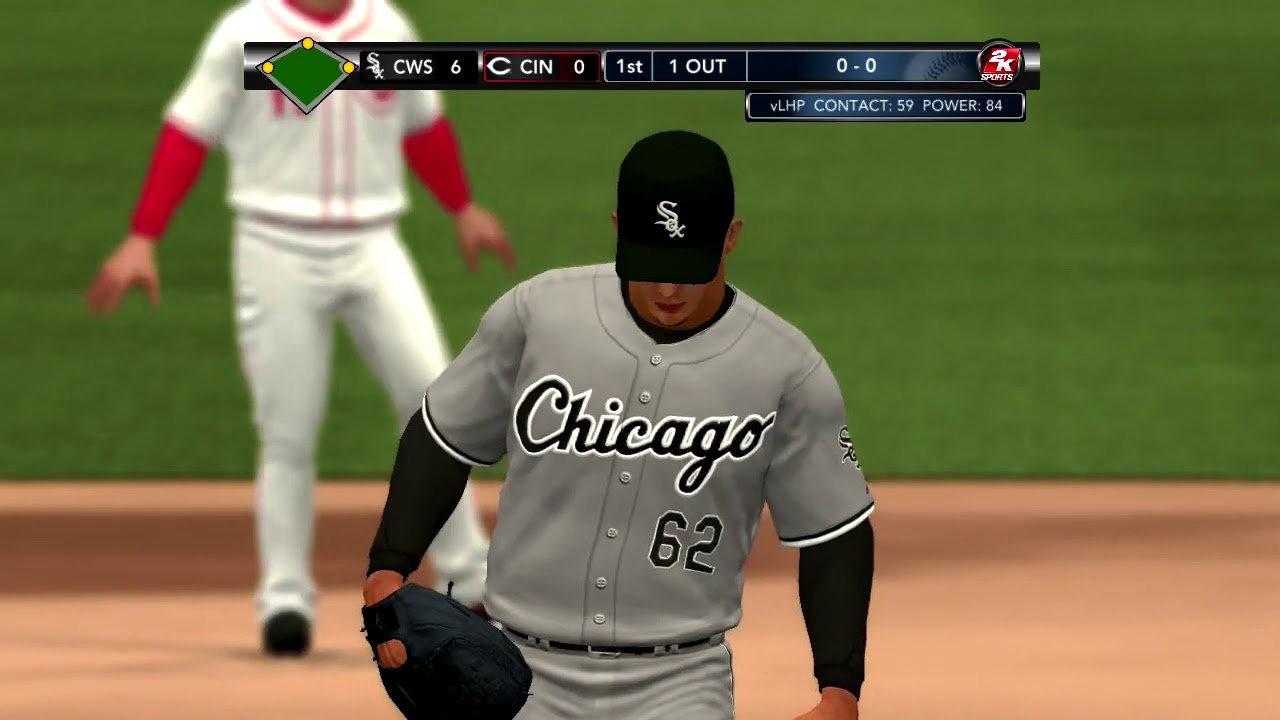 MLB 2K13 Chicago White Sox Vs Cincinnati Reds - YouTube