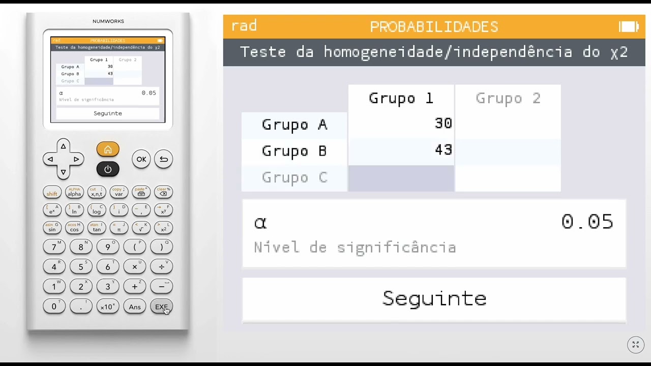 Como fazer um teste da homogeneidade/independência do qui-quadrado ...