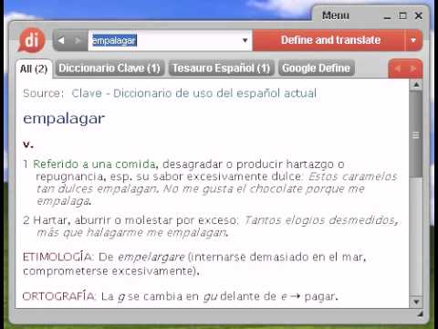 Definición de empalagar - YouTube