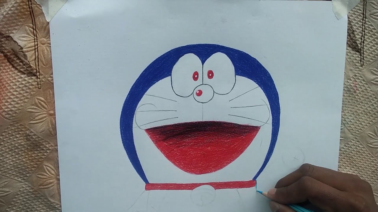 How to draw doremon step by step//easy drawing for children.. - YouTube