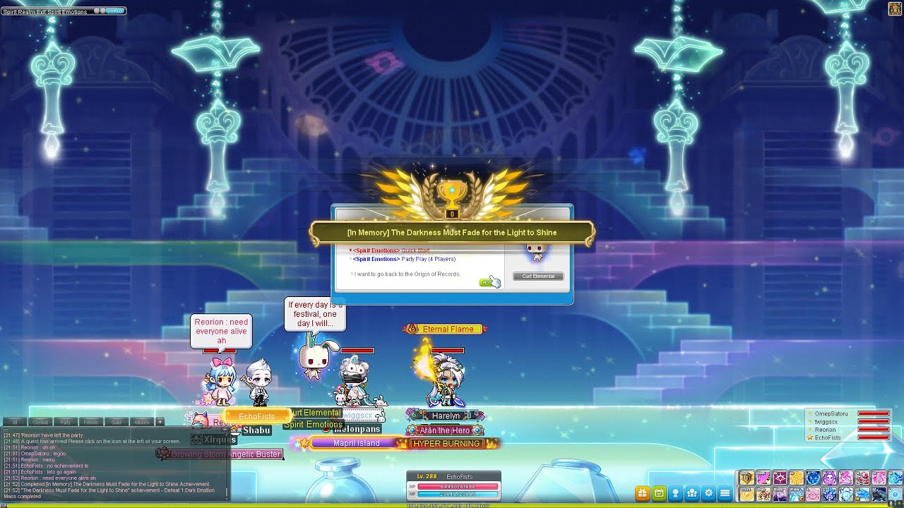 [MapleStory SEA] Spirit Emotions the Mini Game - YouTube