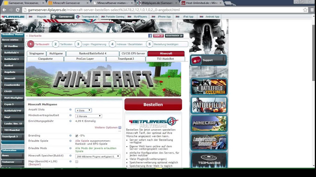 Wo miete ich am Besten einen Gameserver - YouTube