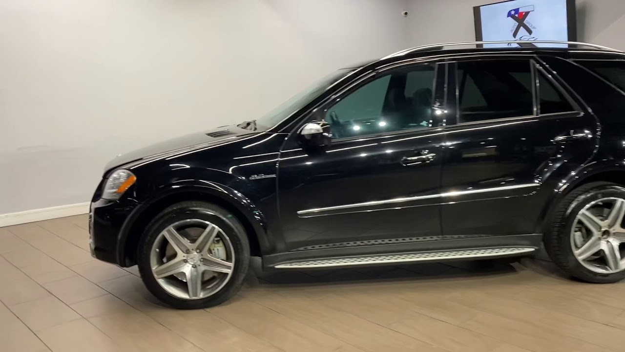 2009 Mercedes-Benz ML63 amg suv automatic 7-speed gasoline AWD 6.3L V8 ...