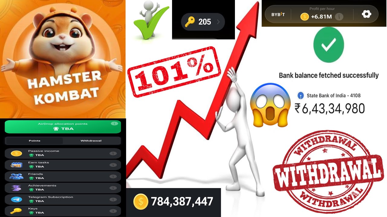 Hamster combat mein Paisa kaise Milega | hamster combat withdrawal kaise kare | #hamsterkombat # ...