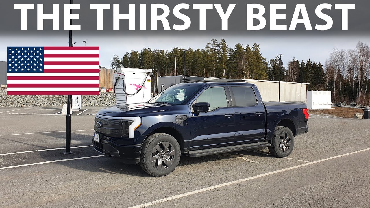 Ford F-150 Lightning Standard Range 1000 km challenge - YouTube