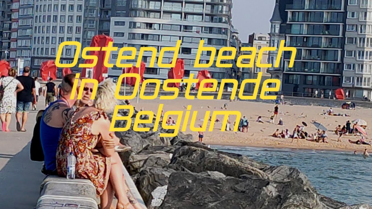 Ostend beach in Oostende Belgium⛱️🏖️🌊🌊 - YouTube